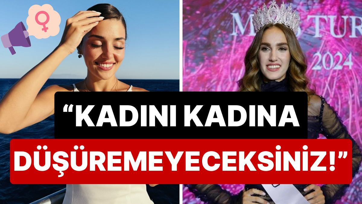 Kadın Kadının Yurdudur: Hande Erçel'den Miss Turkey 2024 İdil Bilgen ...