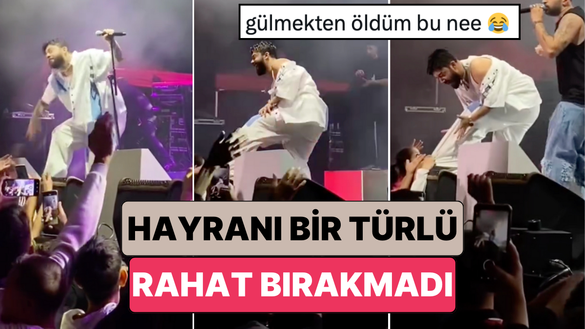 Perişan Oldu: Bir Hayranı Kurtuluş Kuş'u Sahnede Bir Türlü Rahat ...