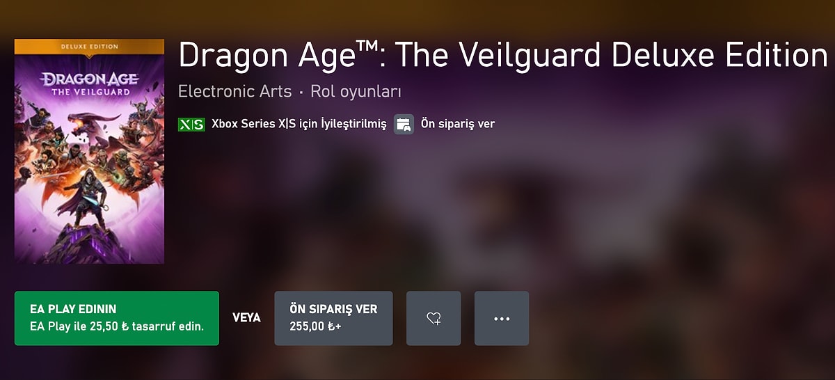Dragon Age: The Veilguard Hatalı Fiyatlandırmayla Xbox'ta Ön Siparişe ...