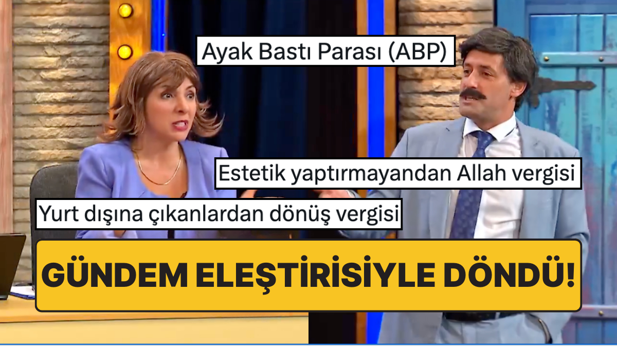 Güldür Güldür Show Gündem Eleştirisiyle Ekrandaki Yerini Aldı ...
