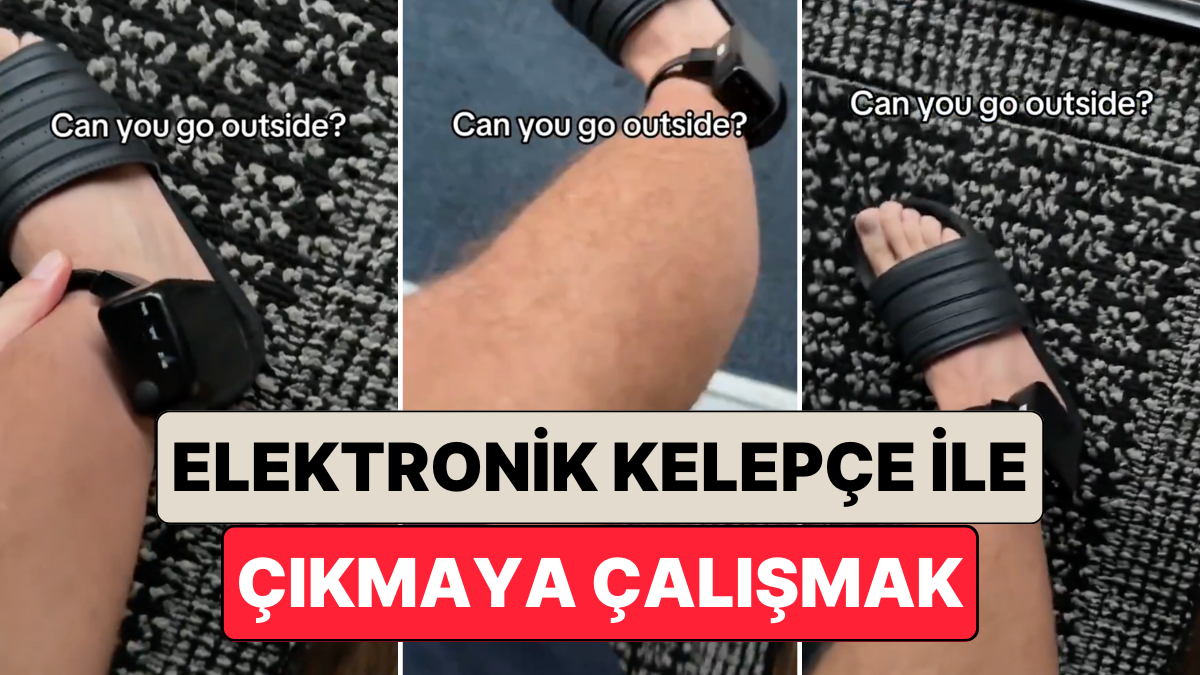 Ev Hapsi Alan Bir Yayıncı Elektronik Kelepçe ile Dışarı Çıkmaya ...