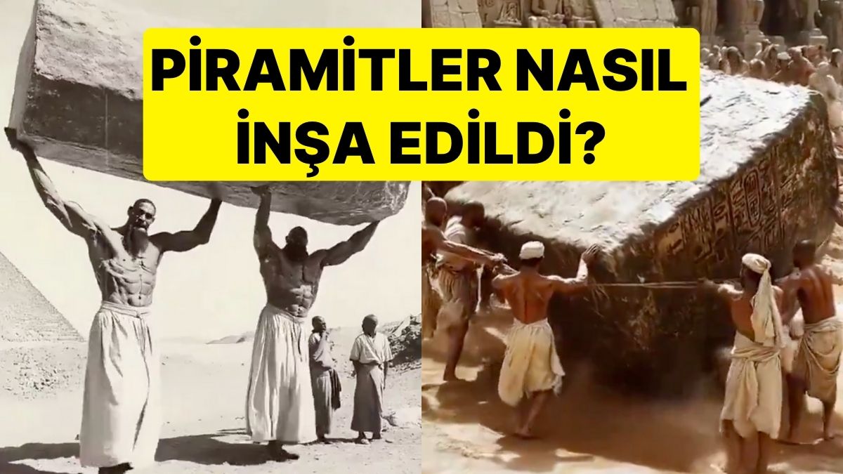 Yapay Zekadan Mısır Piramitleri İnşasını Yorumladı - Onedio