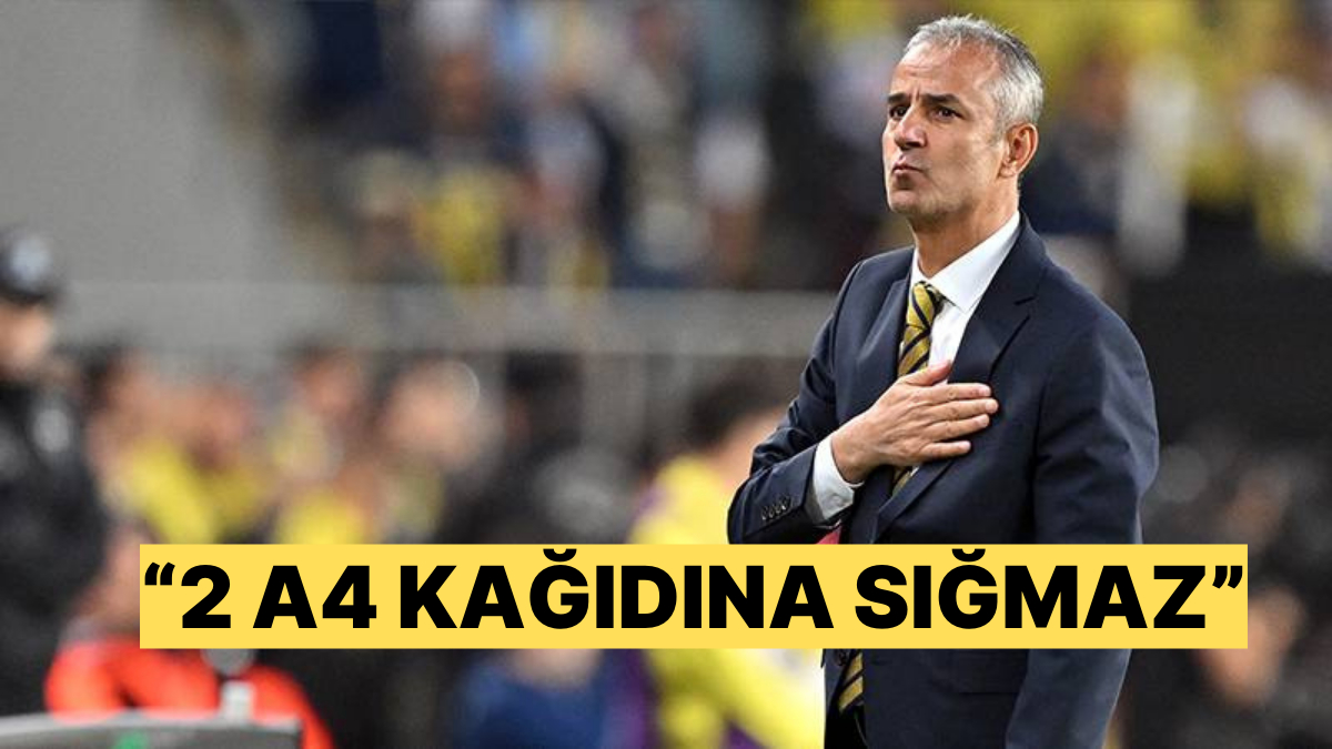 İsmail Kartal'dan Fenerbahçe'deki Rekorlarıyla İlgili İddialı Sözler ...