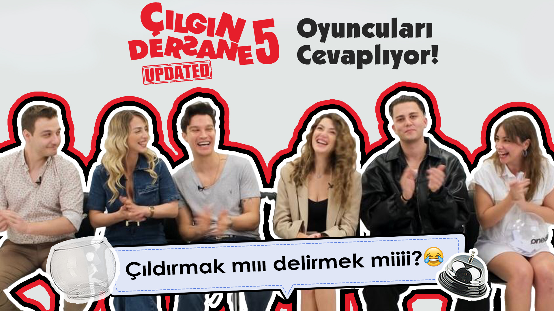Çılgın Dersane 5 Updated Oyuncuları Sosyal Medyadan Gelen Soruları ...