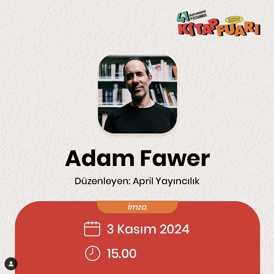 Adam Fawer Kimdir? Adam Fawer İmza Günleri - Onedio