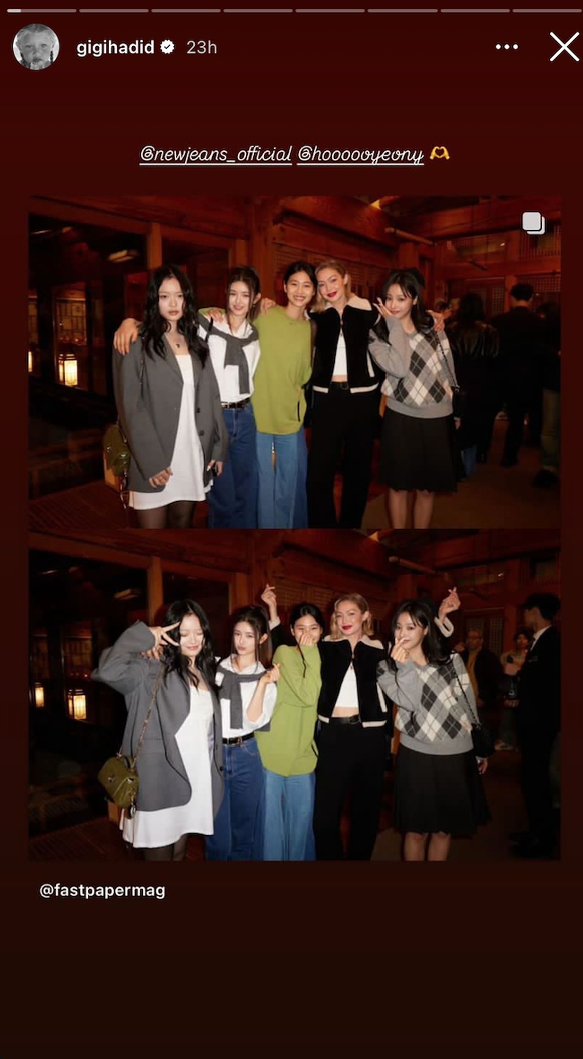 Sunuculuğa Bürünen Wanda'dan Bella Hadid'in Babasına 7 Kasım'da Yabancı Ünlülerin Instagram ...