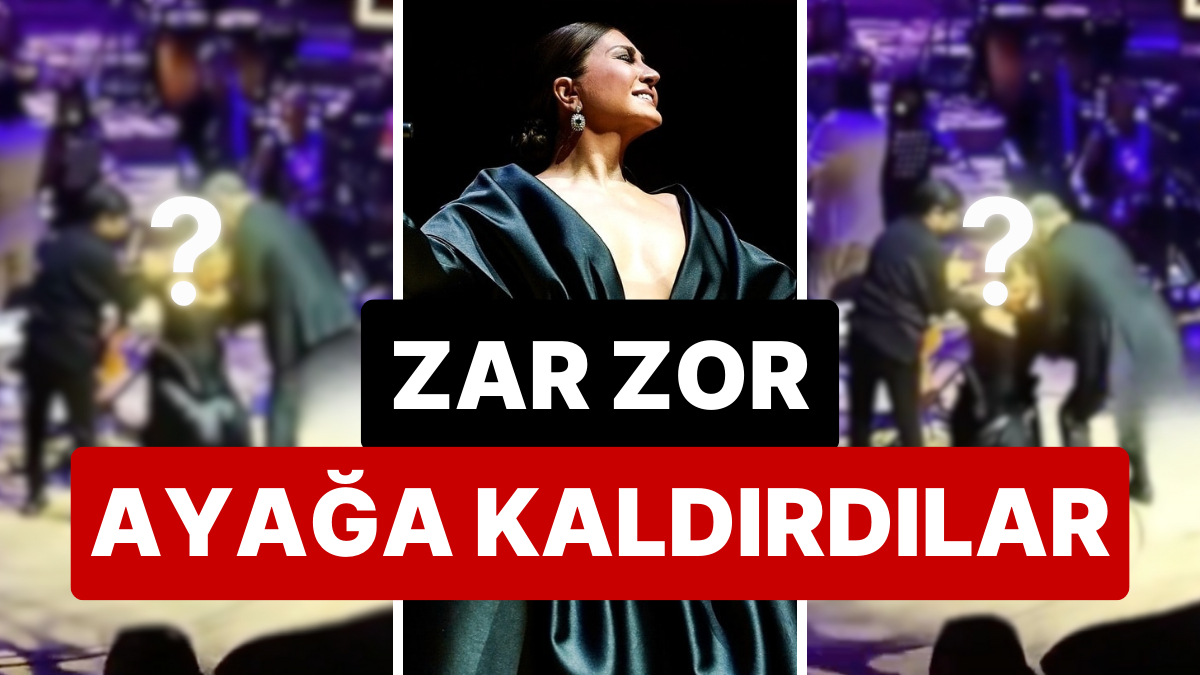 Zar Zor Ayağa Kaldırdılar: Ankara'da Sahne Alan Sibel Can Aniden Yere ...