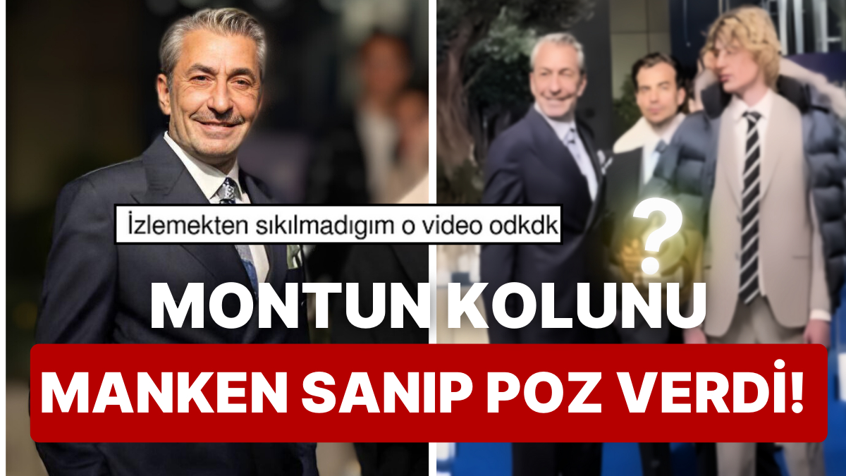 Katıldığı Defilede Montun Kolunu Manken Sanıp Poz Veren Erkan Petekkaya ...