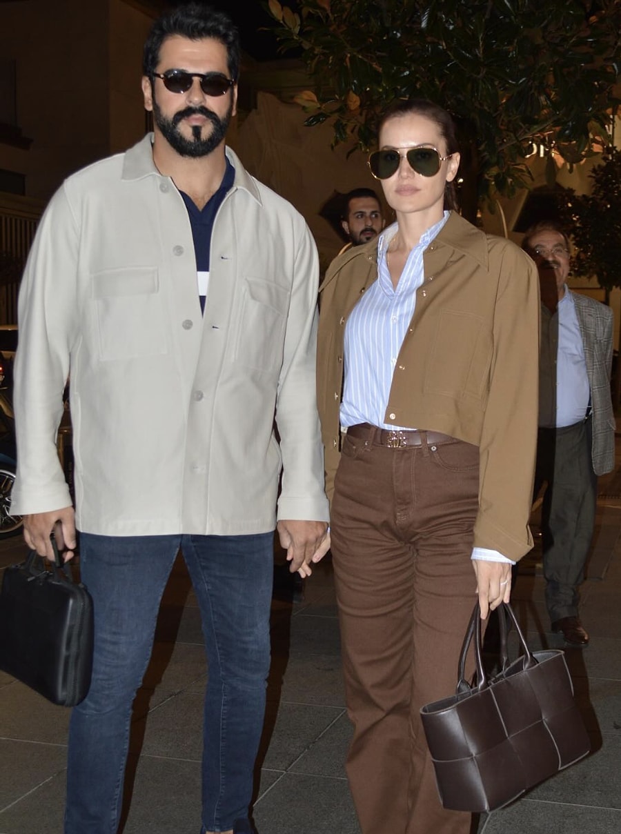 Tonsürton Sevdalısı Fahriye Evcen ve Burak Özçivit Çiftinin Dünden ...