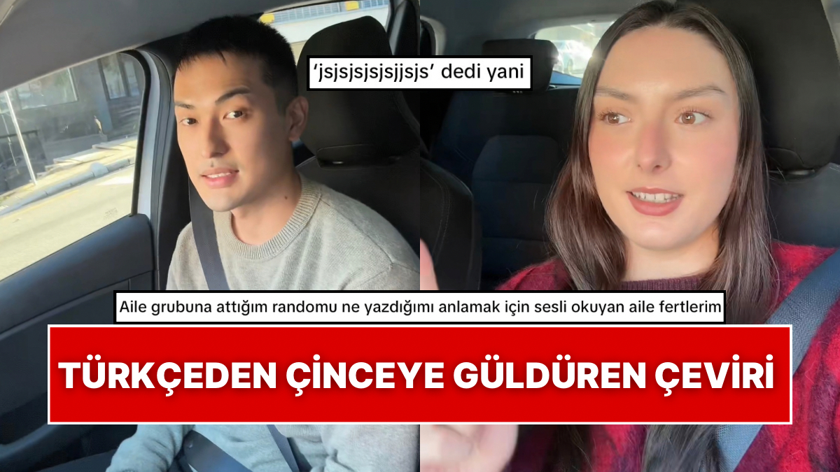 Çinli Sevgilisine Telaffuzu Benzer Kelimelerle Tekerleme Söyleten Kadın ...