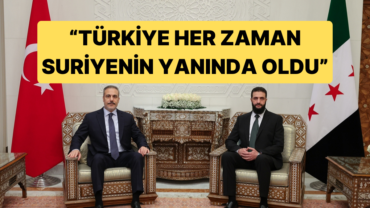 Suriye'de Tarihi Zirve Tamamlandı: Hakan Fidan ve Colani Açıklama Yaptı ...