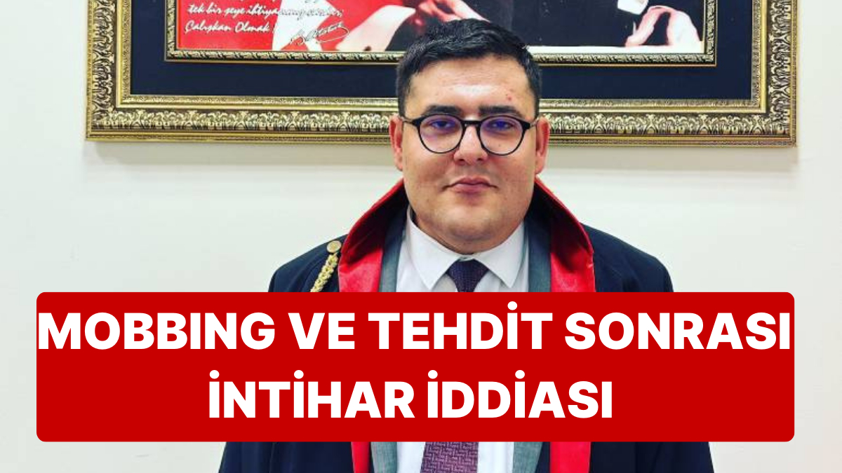 Mobbing ve Tehdite Maruz Kaldığını İddia Eden Savcı Adayı Mithat Can ...