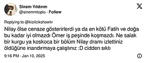 Kızılcık Şerbeti'nde Nilay'ın Ölmesine Seyirciden Gelen Yorumlar - Onedio