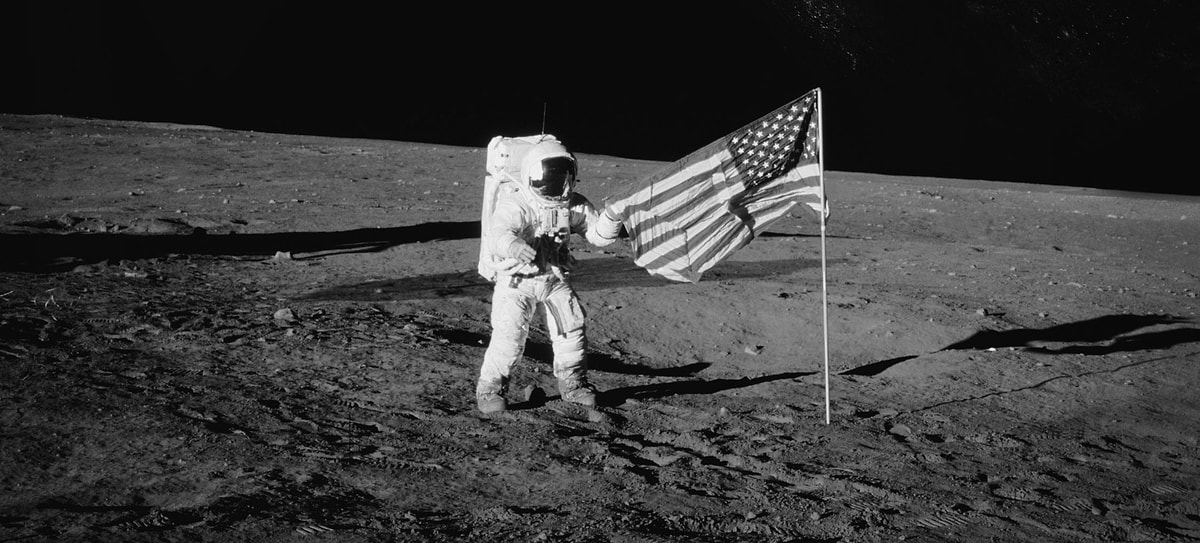 The Untold Story Behind the American Flag Planted on the Moon by Neil ...