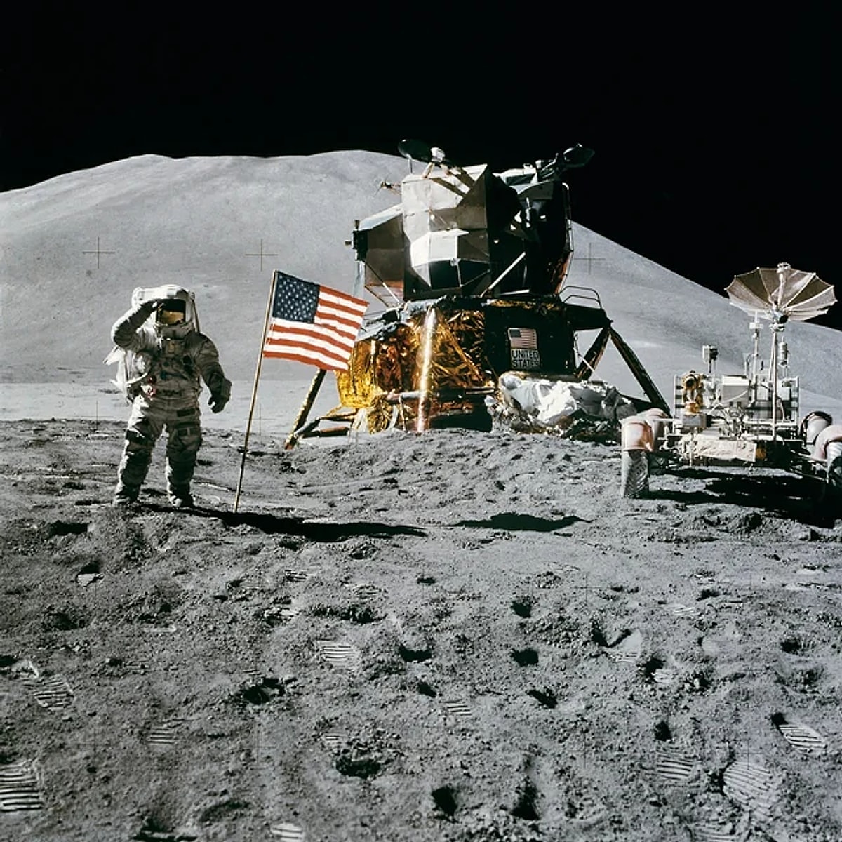 The Untold Story Behind the American Flag Planted on the Moon by Neil ...
