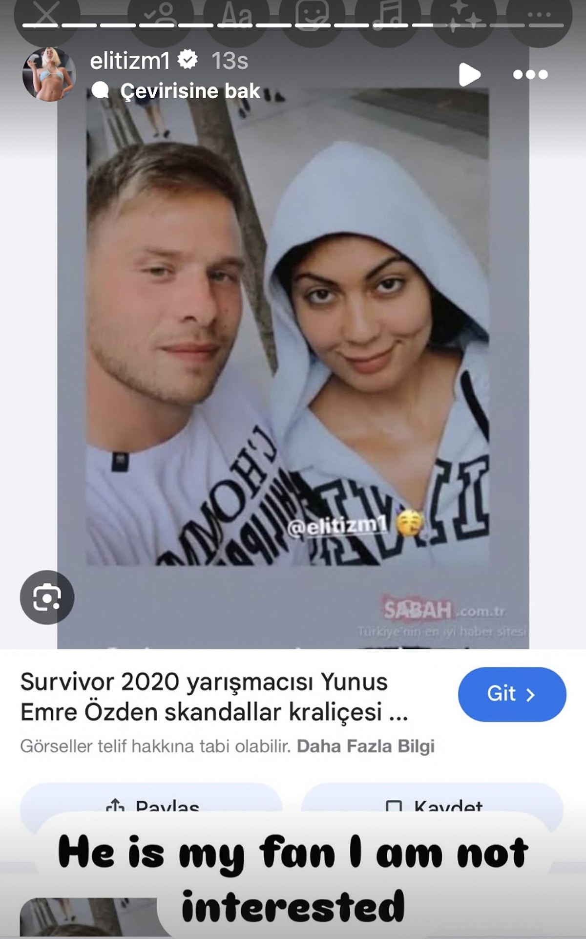 Mesajını İfşalamıştı: Survivor Yunus Emre'nin Eşi Beria Özden, Bahar ...