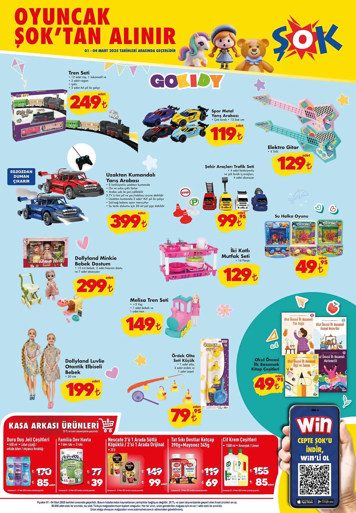 ŞOK'a Oyuncak Çeşitleri Geliyor! 1 Mart 2025 ŞOK Aktüel Ürünler ...