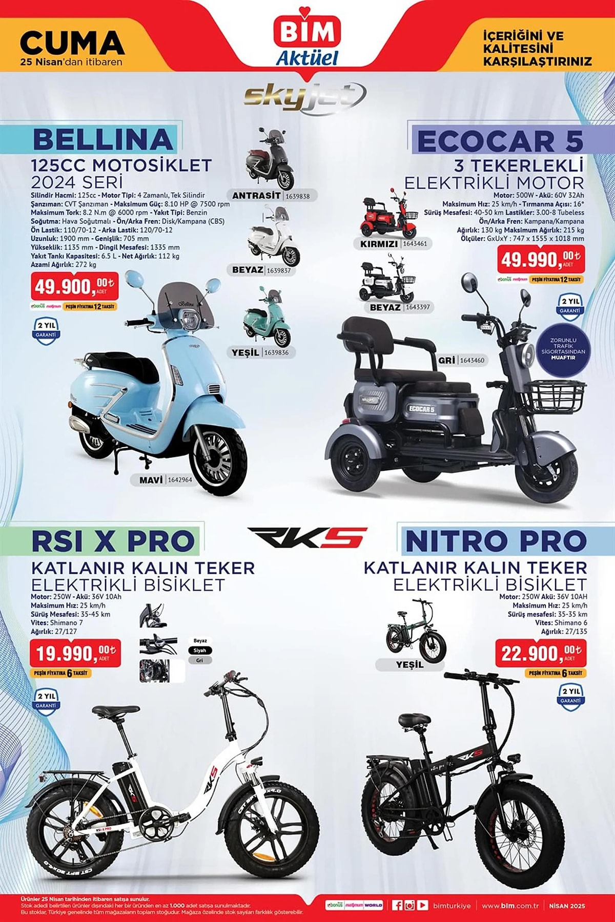 Bim Aktüel Gelecek Hafta Ne Var? 25 Nisan 2025 - Onedio