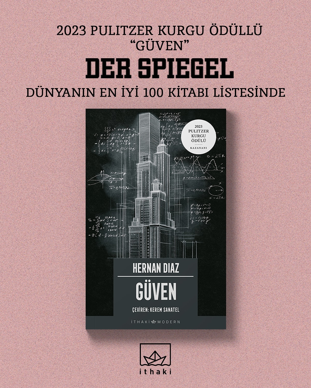 2023 Pulitzer Kurgu Ödüllü "Güven", Der Spiegel’in "Dünyanın En İyi 100 ...