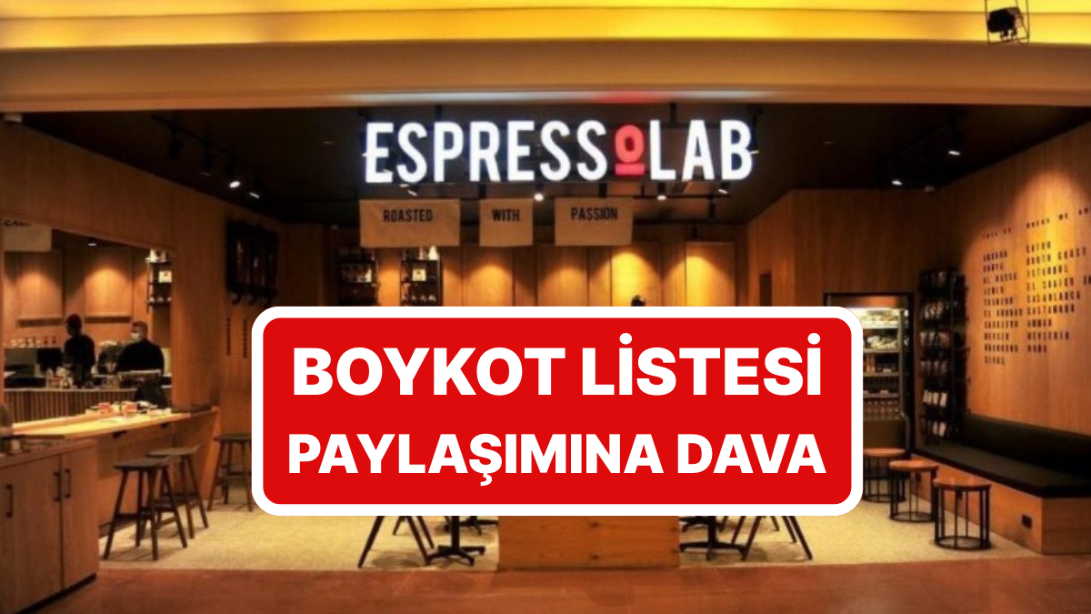 Espressolab Boykot Paylaşımına Dava Açtı - Onedio