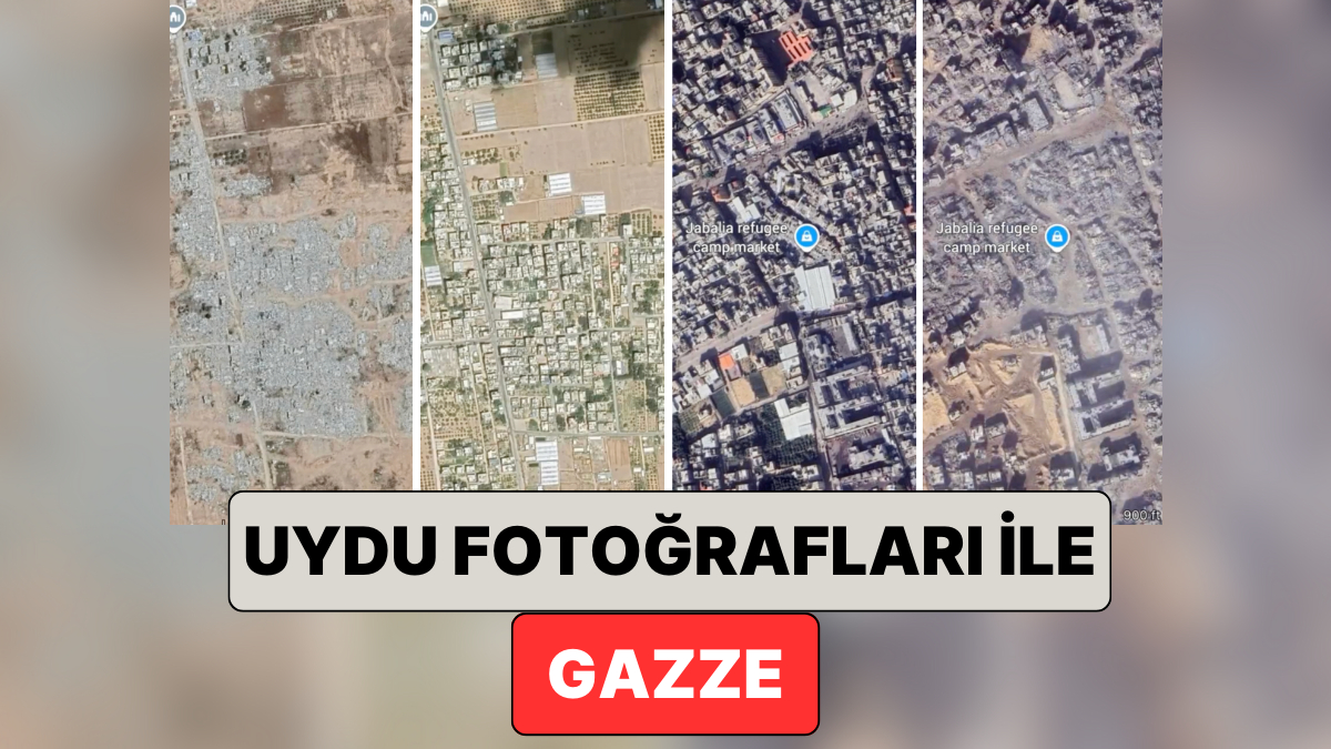 Uydu Fotoğrafları ile Gazze'nin Son Hali - Onedio