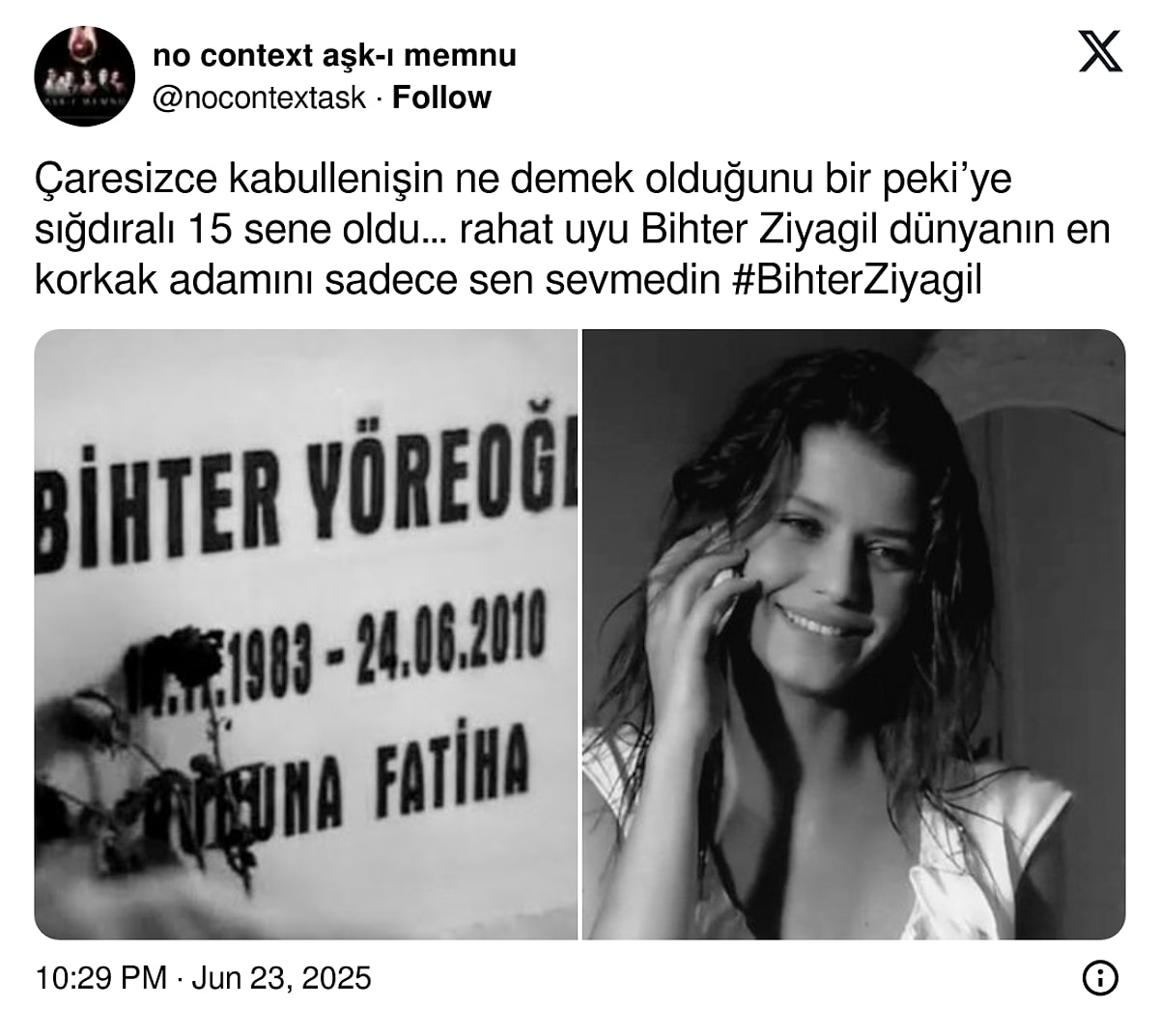 Bihter Ziyagil'in 15. Ölüm Yıl Dönümüne Yorumlar - Onedio