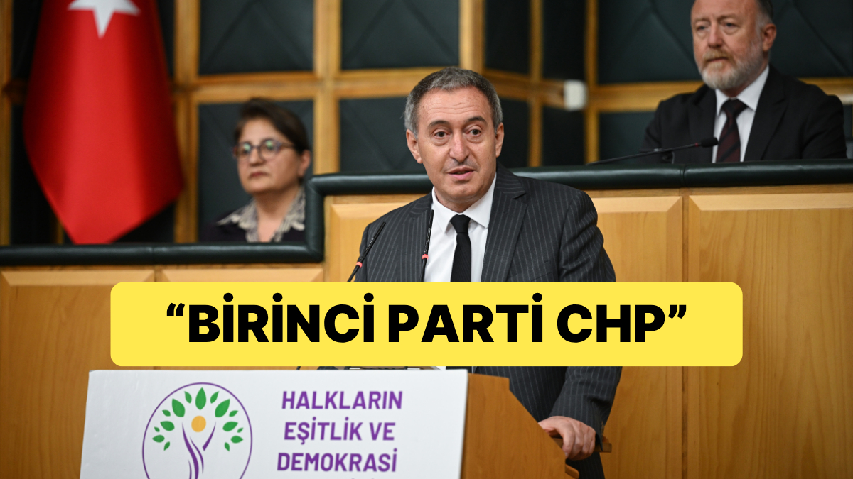 DEM Parti de "Birinci Parti CHP" Dedi - Onedio