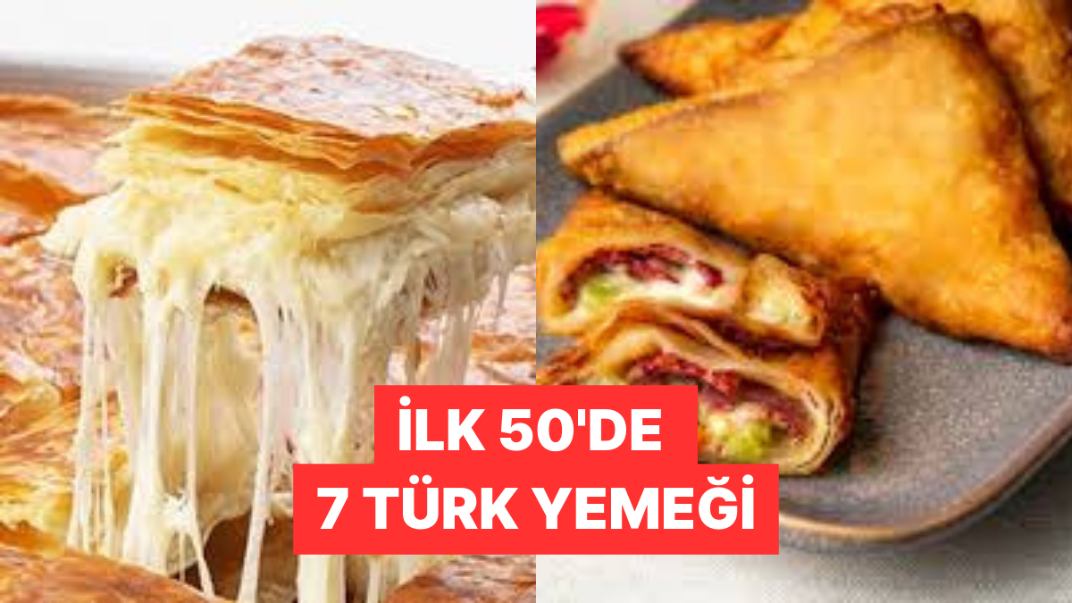 Tuzlu Hamur İşlerinde Türk Lezzetleri Listede - Onedio