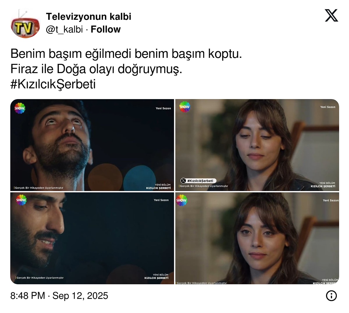 Kızılcık Şerbeti Doğa ve Firaz Aşkına Tepkiler - Onedio