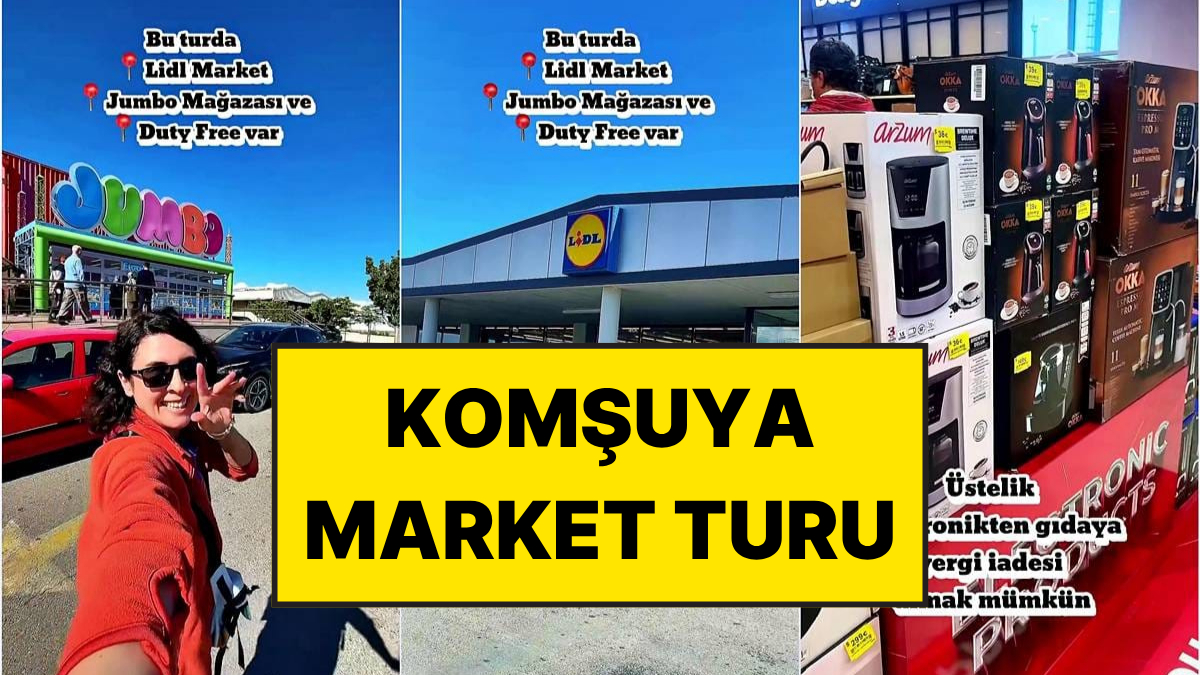 Yunanistan Market Alışveriş Turu - Onedio