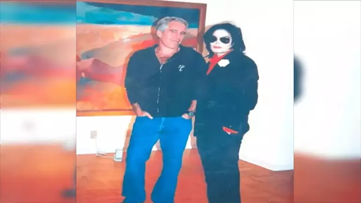 Epstein and Michael Jackson Side by Side - Onedio