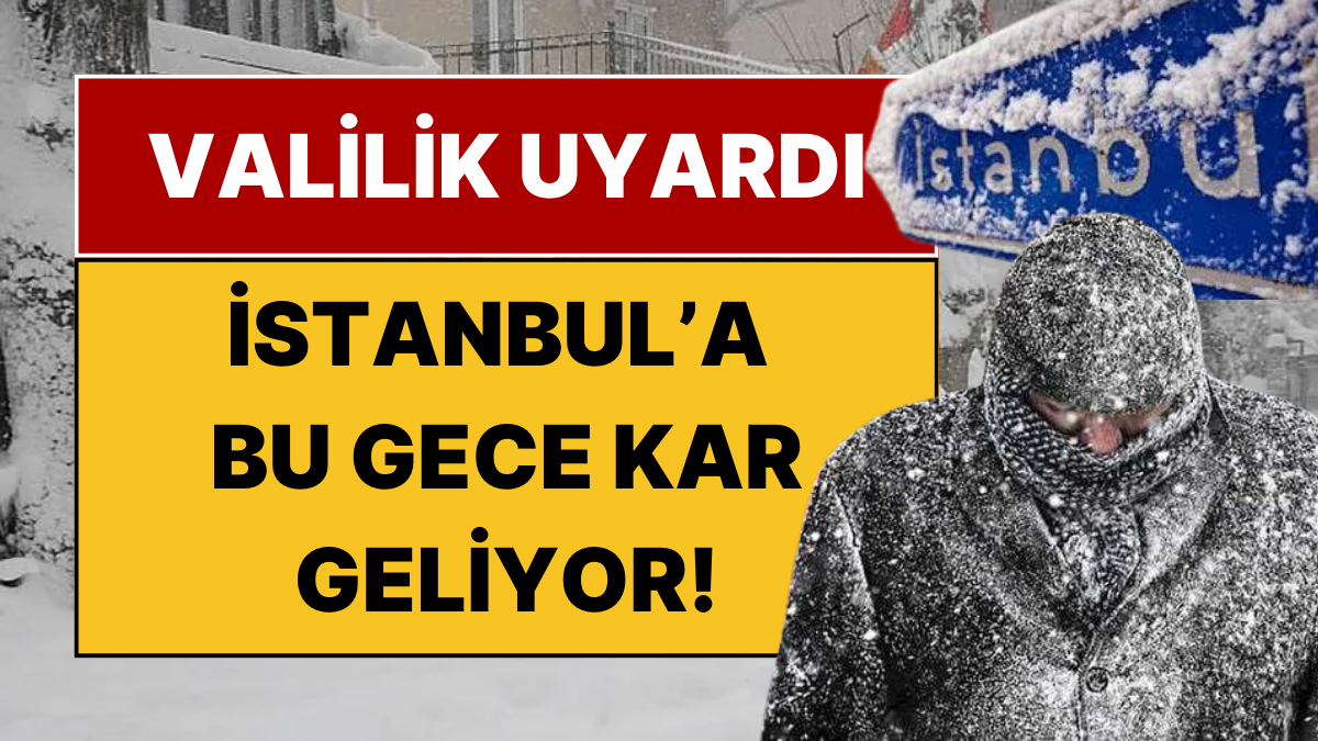 İstanbul'a Kar Ne Zaman Yağacak? Bugün Kar Var mı? - Onedio