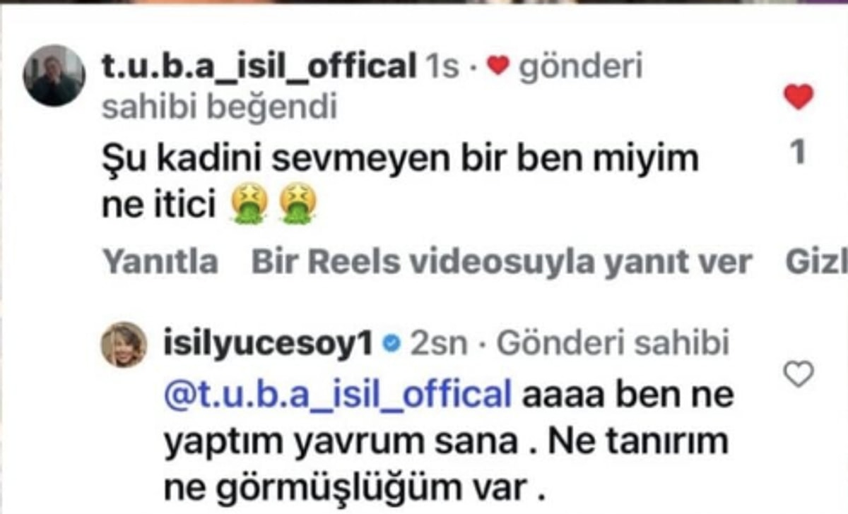 Işıl Yücesoy Bir Kullanıcının "İtici" Yorumuna Cevap Verdi! - Onedio