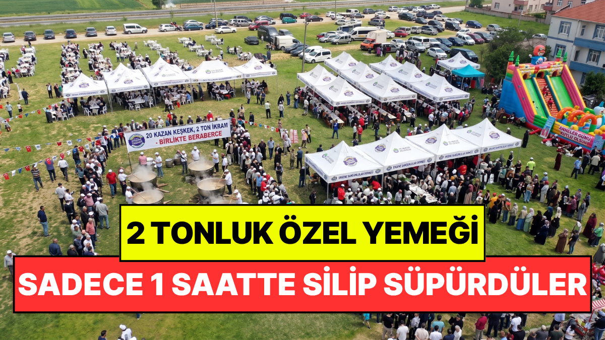 2 Tonu 1 Saatte Tükettiler: Tüm Gün 20 Kazan Pişirdiler - Onedio