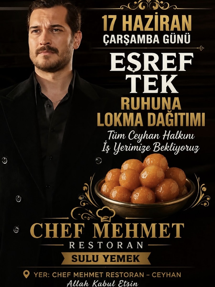 Eşref Tek Öldü mü? Eşref Rüya Lokma Hayrı - Onedio